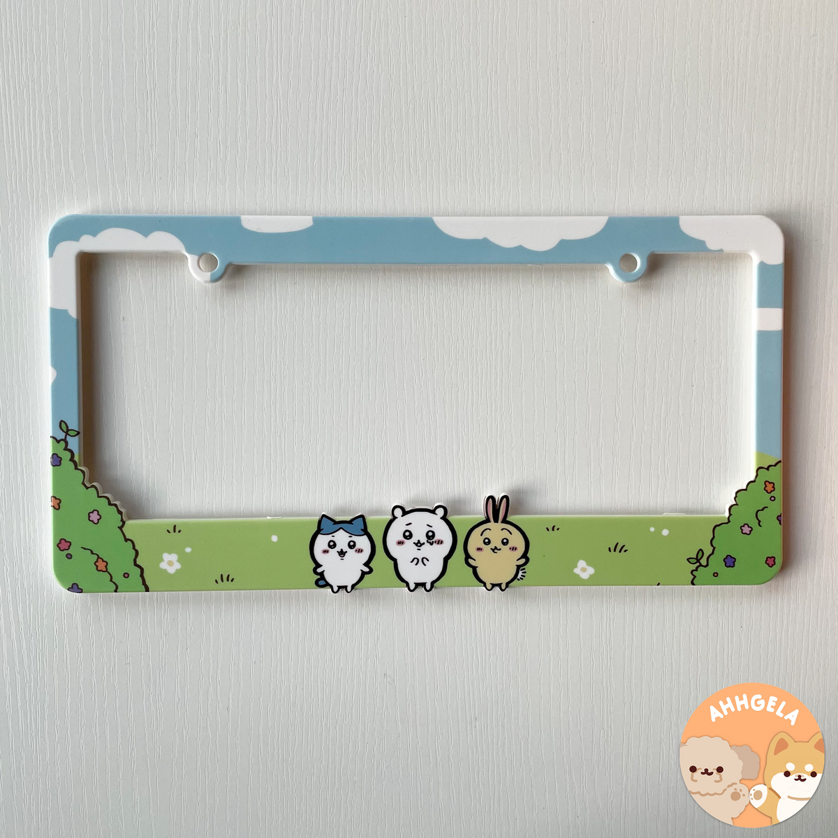 Chiikawa License Plate Frame – ahhgela