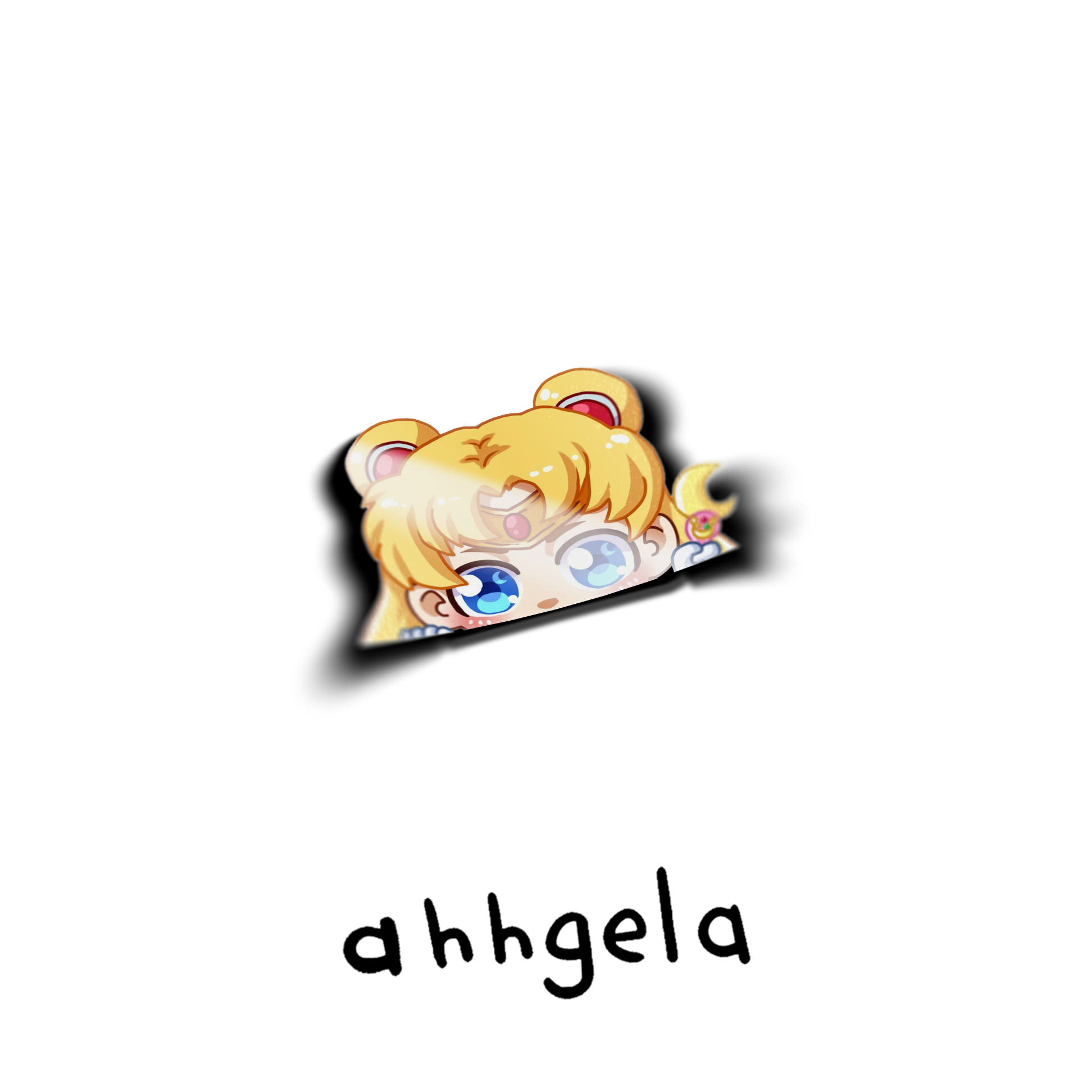 Peeking Stickers | Cute Anime Stickers for Cars | Ahhgela – ahhgela